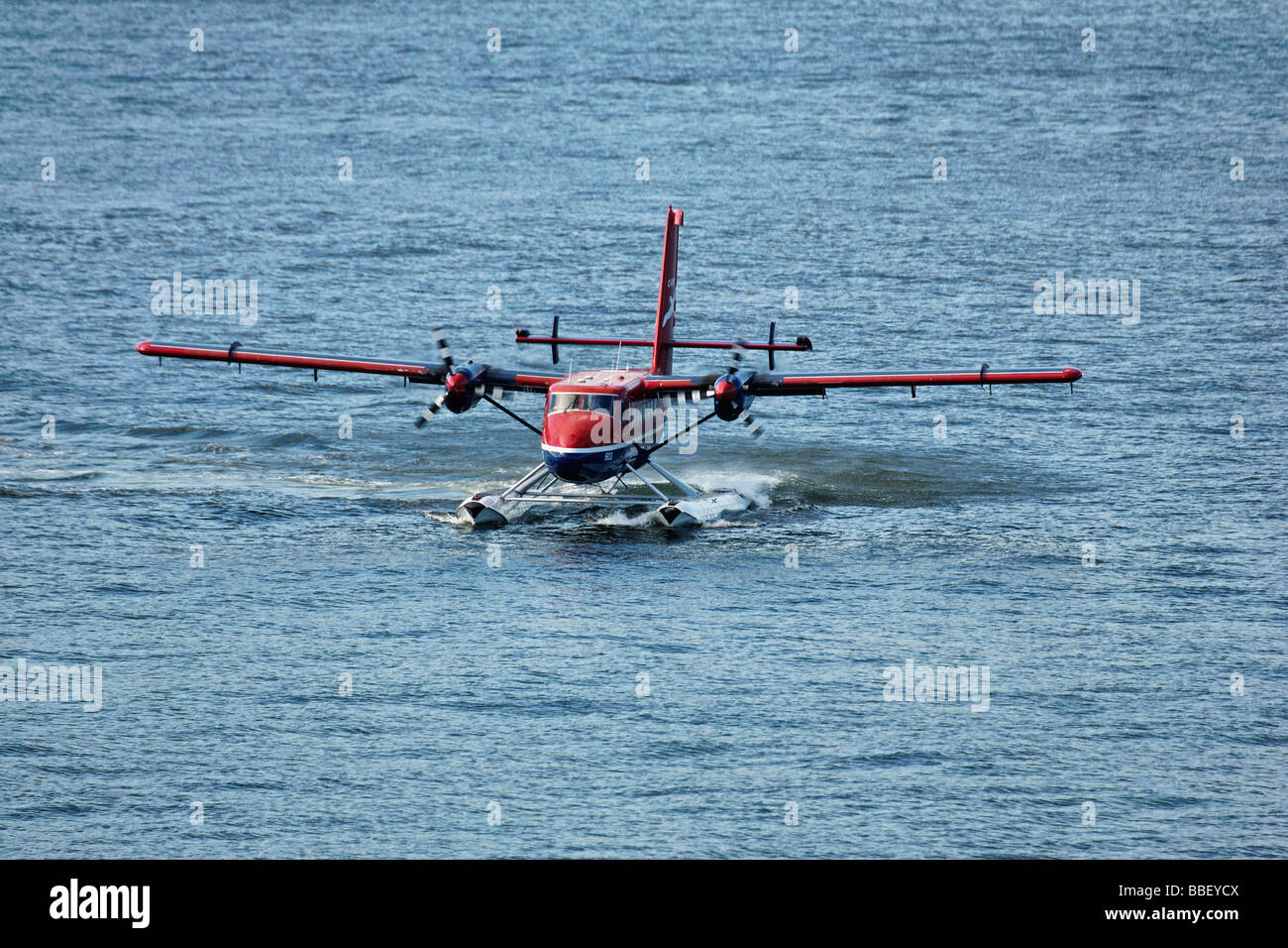 Float planes are common on Burrard Inlet in Vancouver British Columbia ...