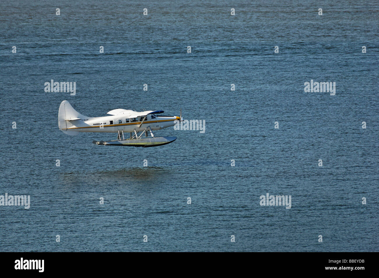 Float planes are common on Burrard Inlet in Vancouver British Columbia ...