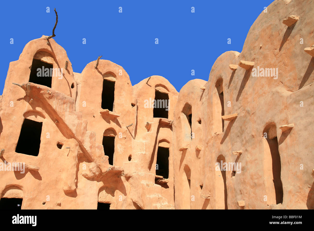 Ksar Ouled Soltane (fortified Berber granary) near Tataouine, Tunisia ...