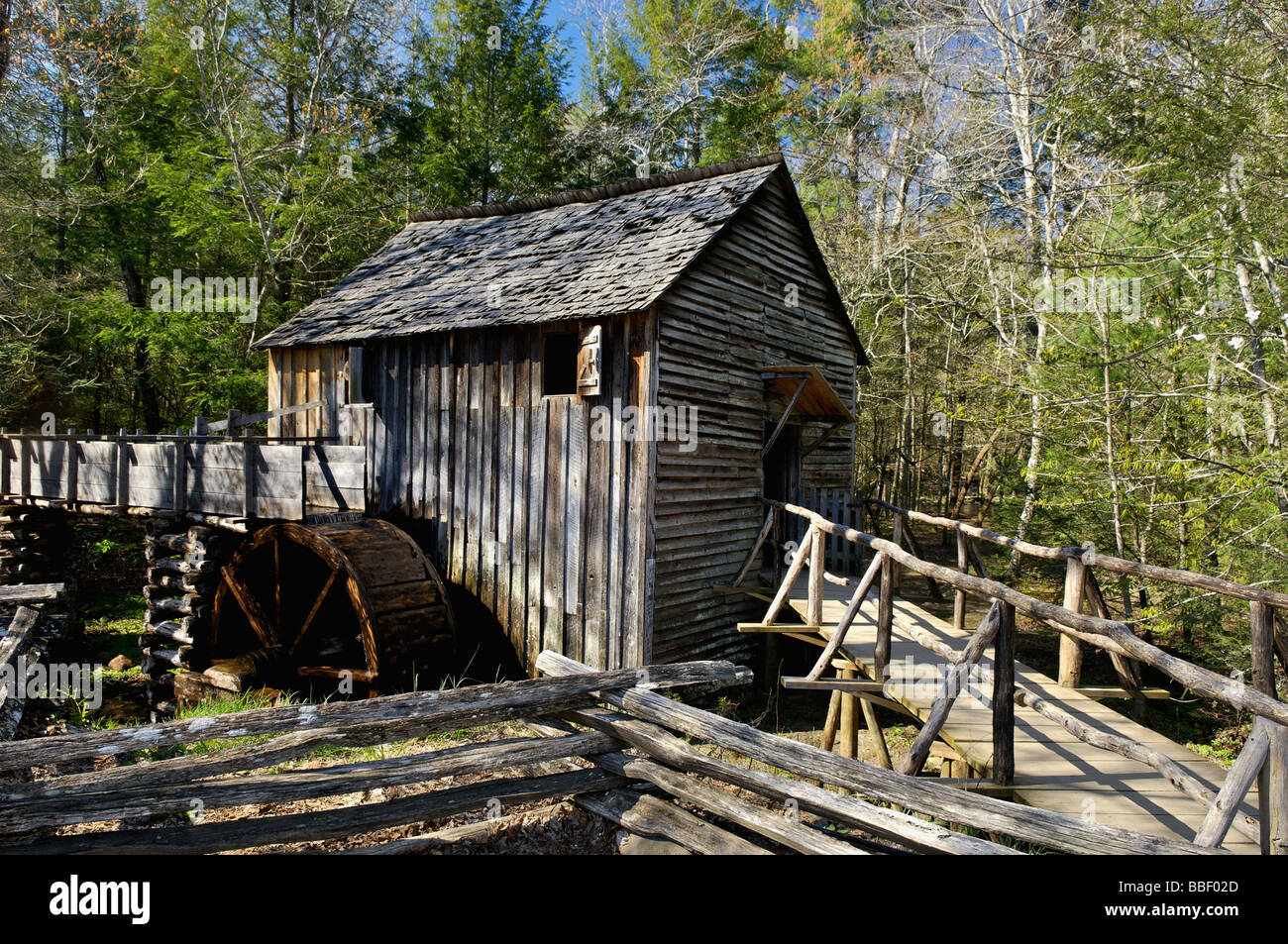 Cable Mill in Cades Cove in Great Smoky Mountains National Park ...