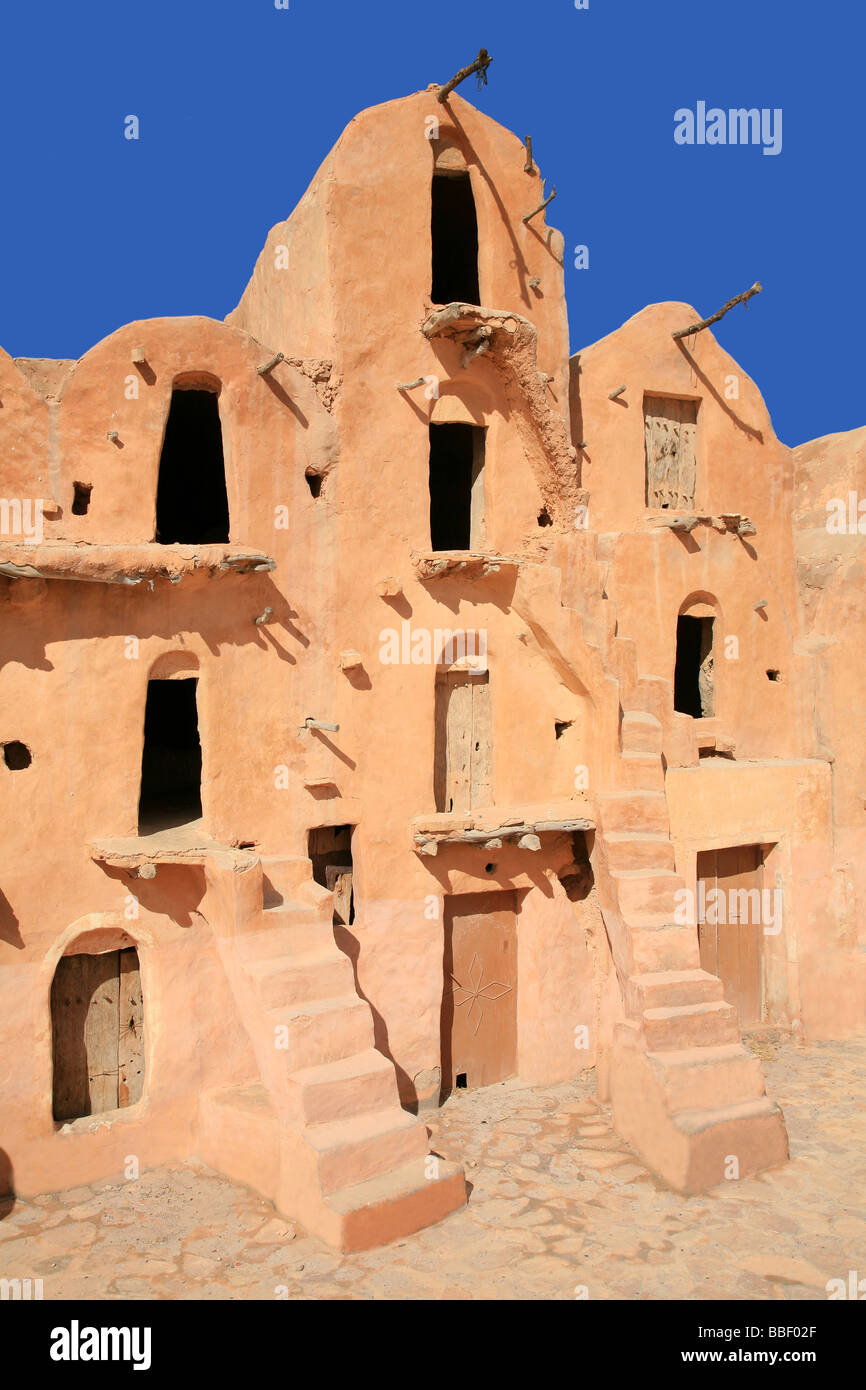 Ksar Ouled Soltane (fortified Berber granary) near Tataouine, Tunisia ...