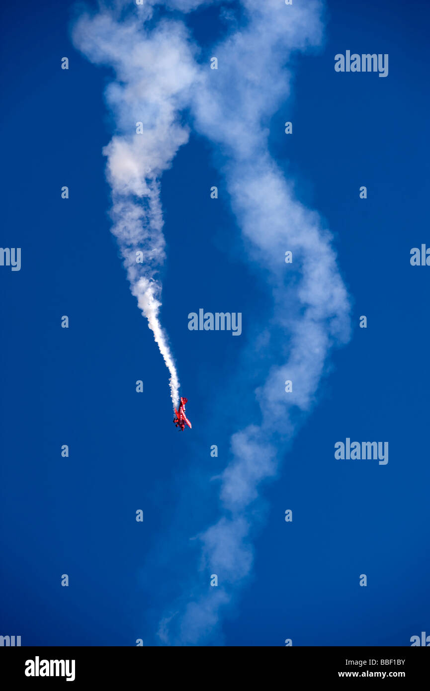 Acrobatic Plane in Flight Stock Photo - Alamy