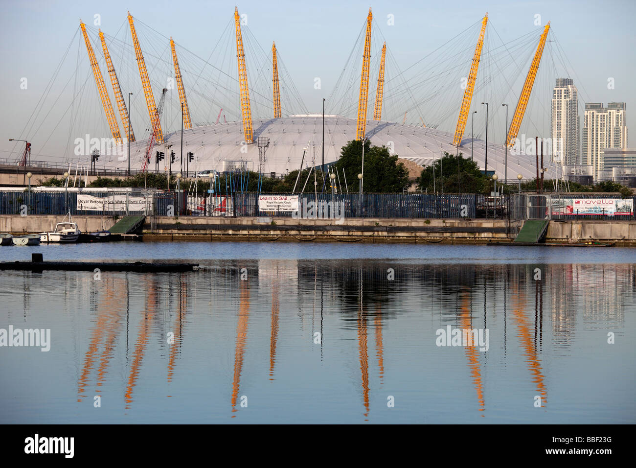 The London O2 Arena by early morning light Stock Photo - Alamy
