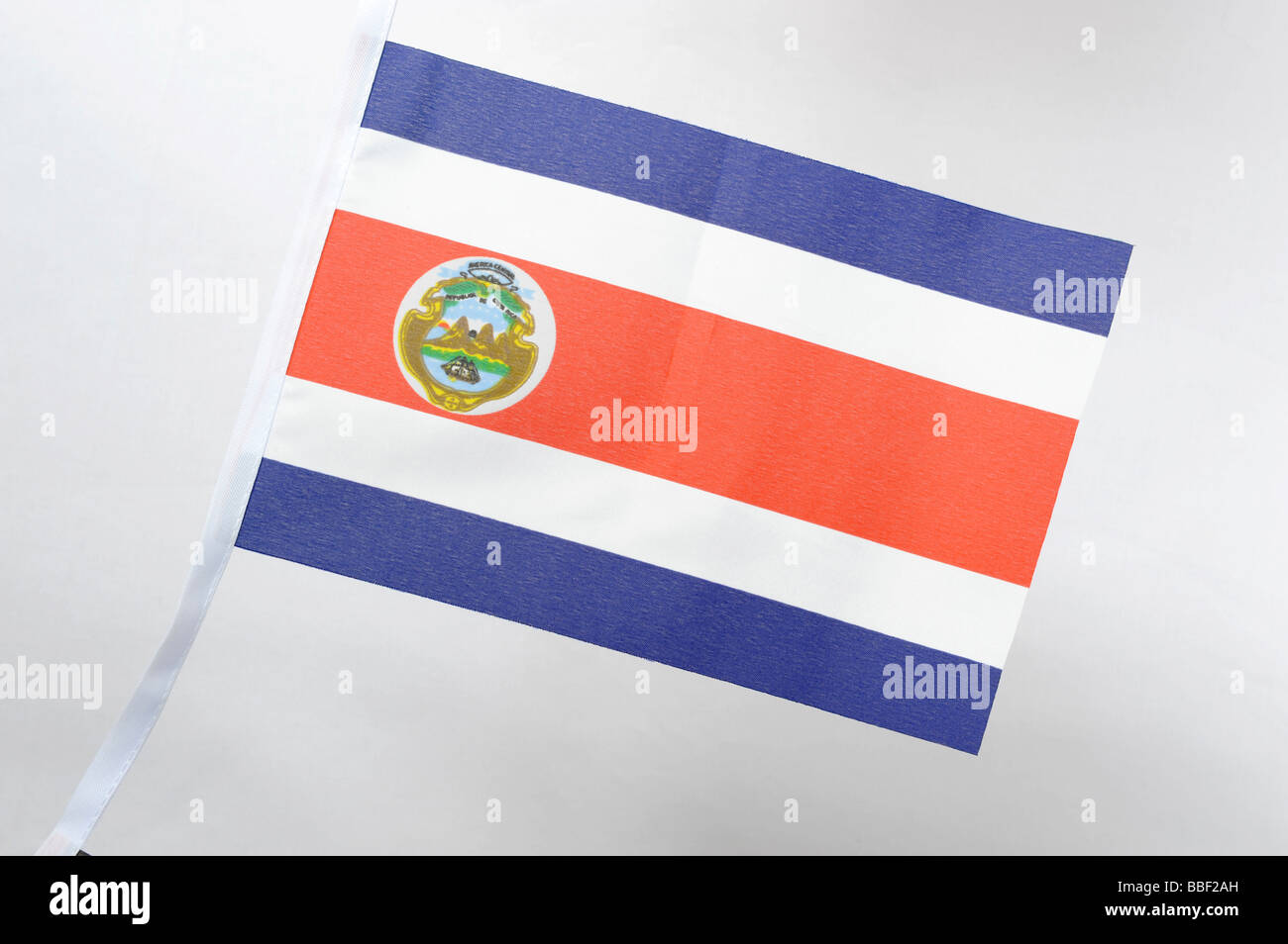 Costa Rica National Flag Stock Photo - Alamy