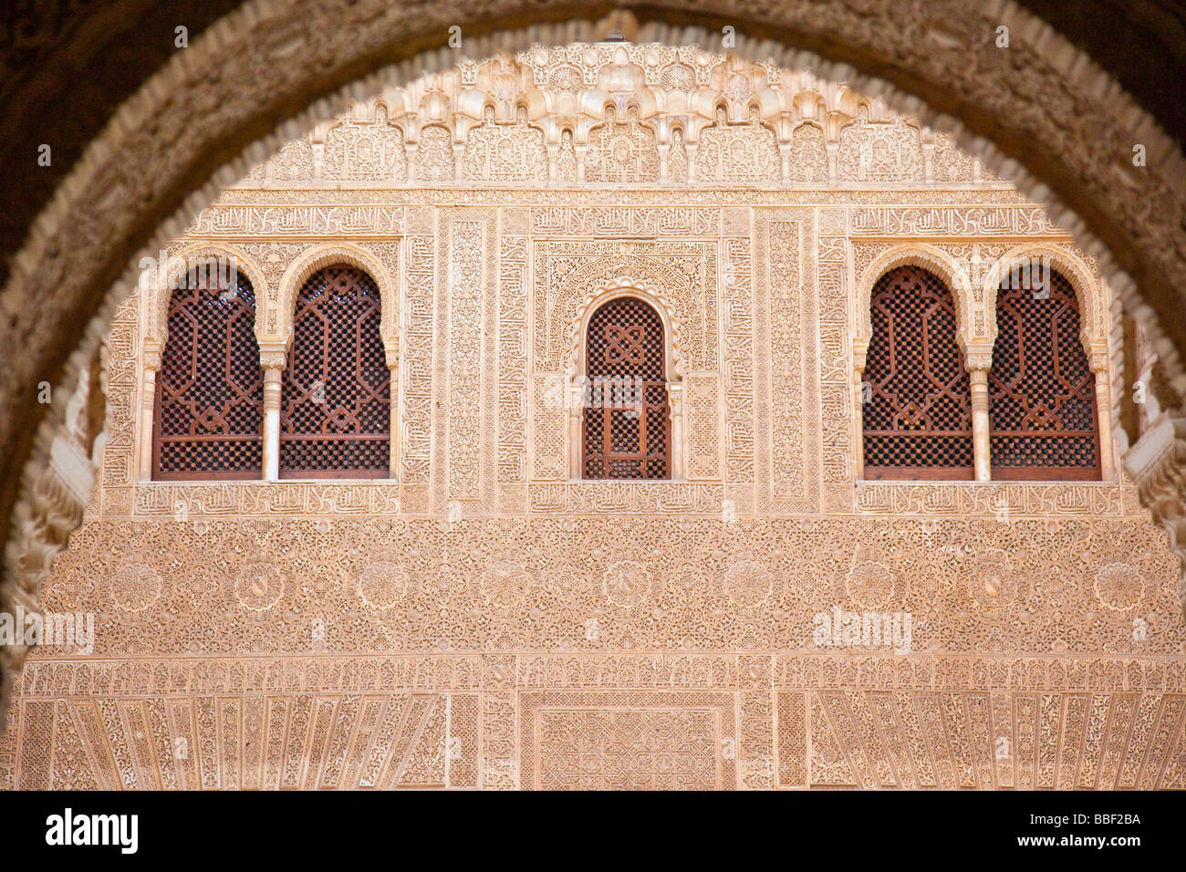 Golden room alhambra hi-res stock photography and images - Alamy