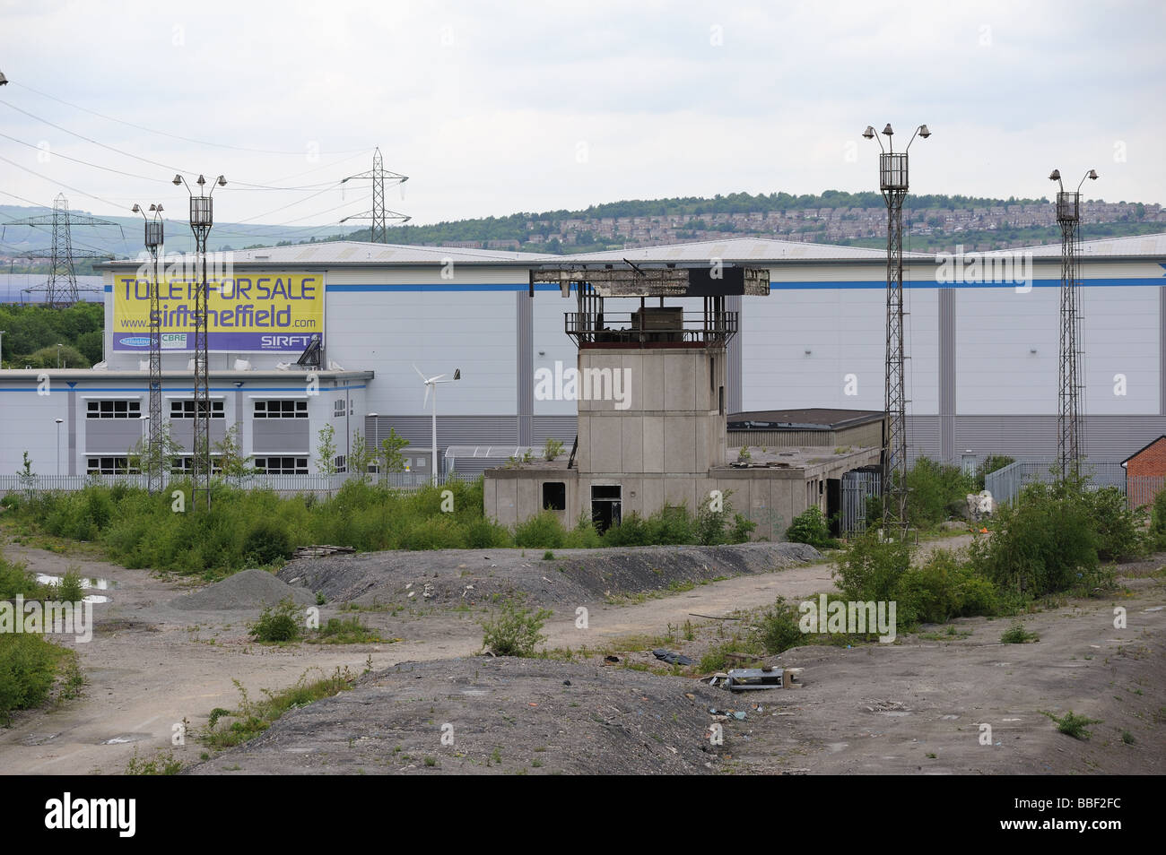 The new and the old at what remains of Tinsley Yard, Sheffield Stock ...