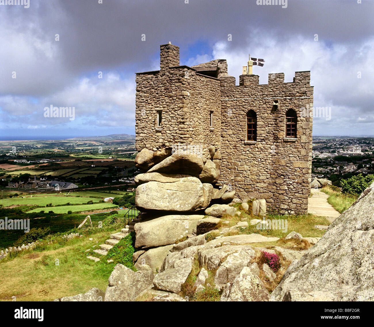 Carn Brae, Redruth, Cornwall, England Celtic BritaiN. Built by Basset ...