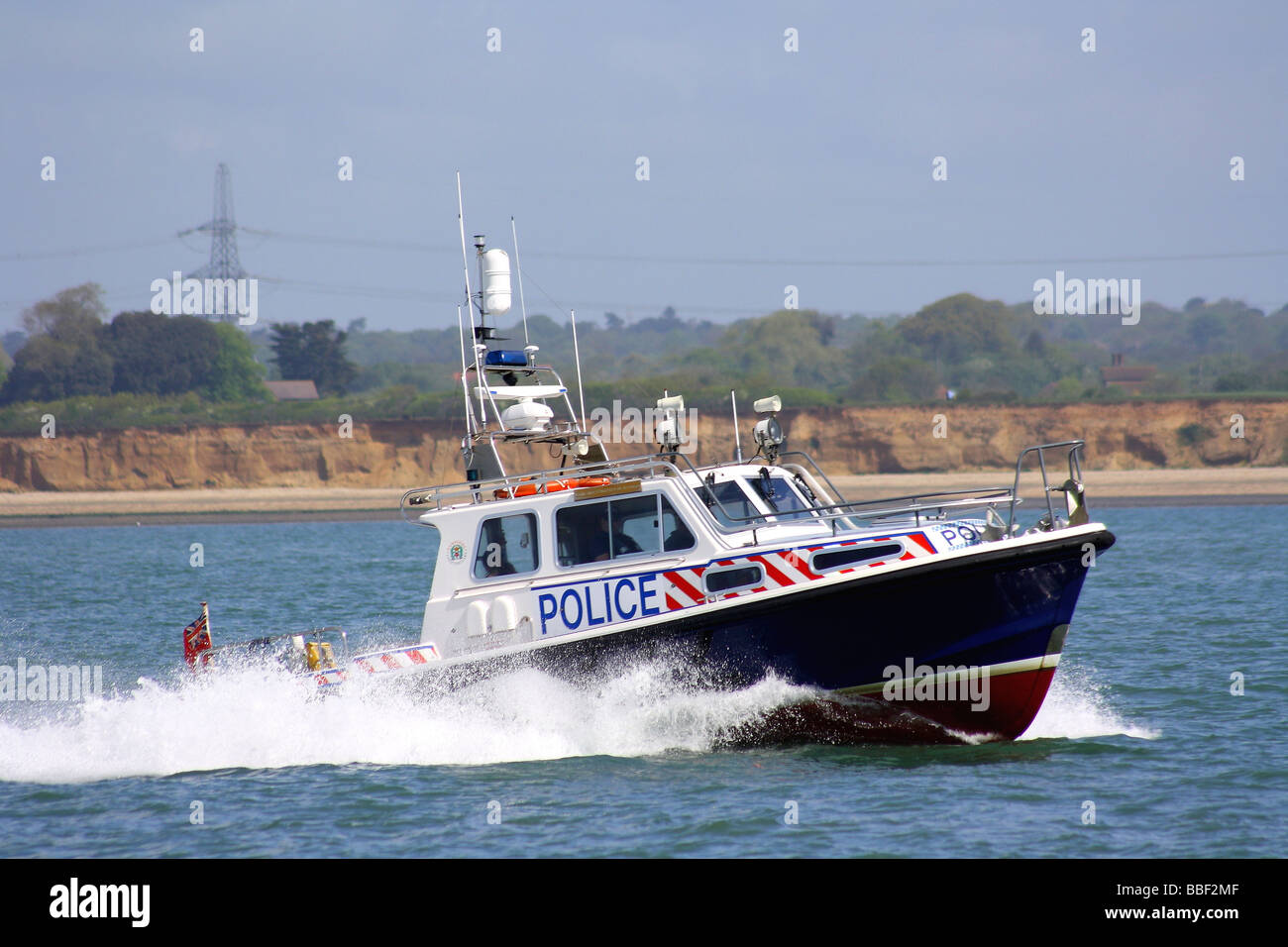 Police launch hi-res stock photography and images - Alamy