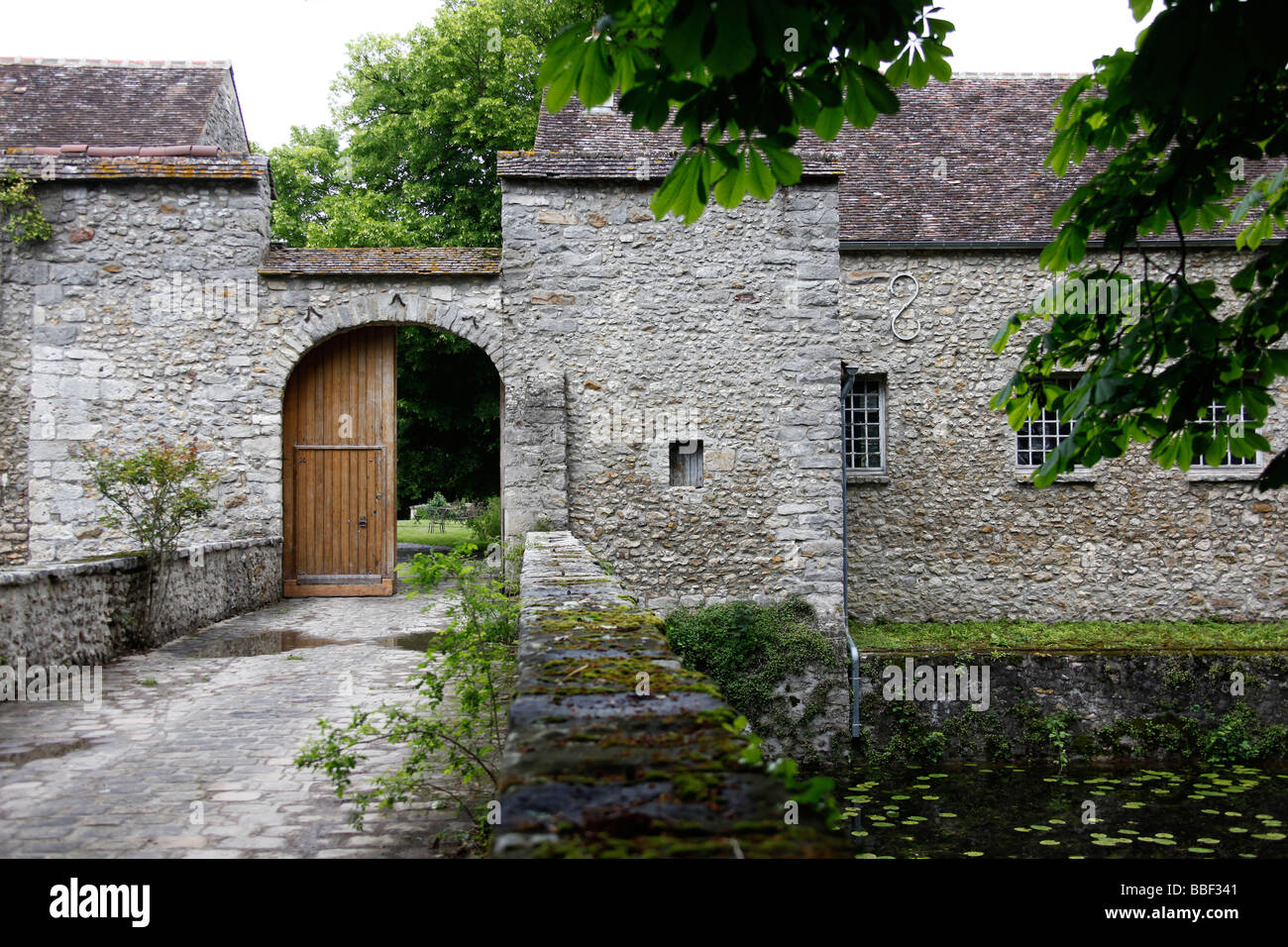 Country estate, Ile de Paris, Frannce Stock Photo - Alamy