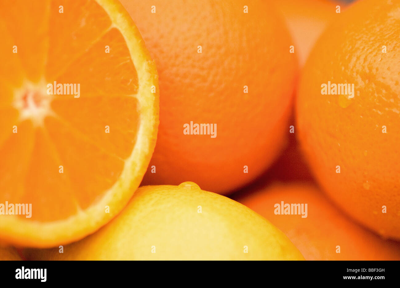 sliced citrus fruit Stock Photo - Alamy