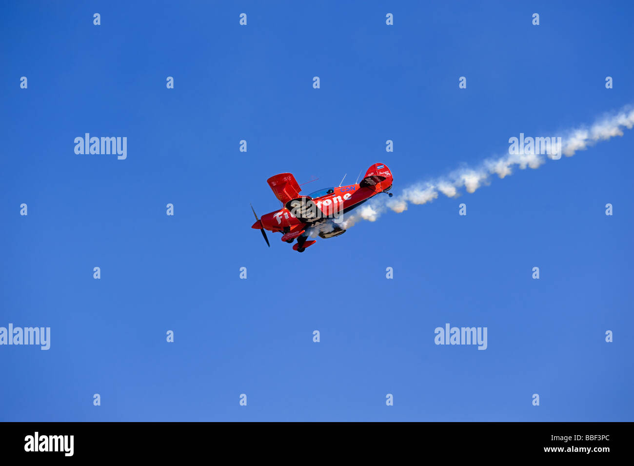 Acrobatic Plane in Flight Stock Photo - Alamy
