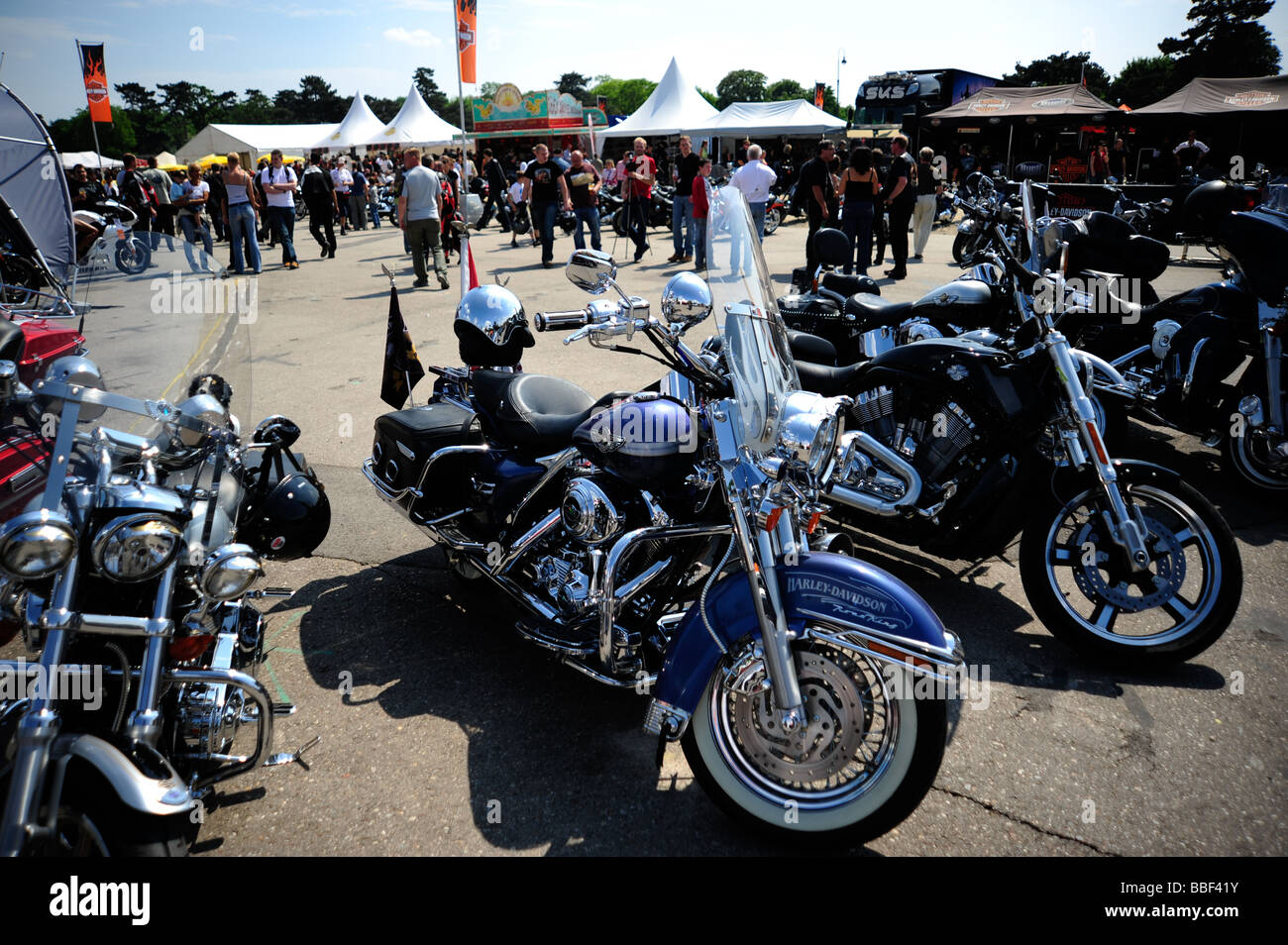 Vienna, Harley Davidson Meeting 2009 Stock Photo - Alamy