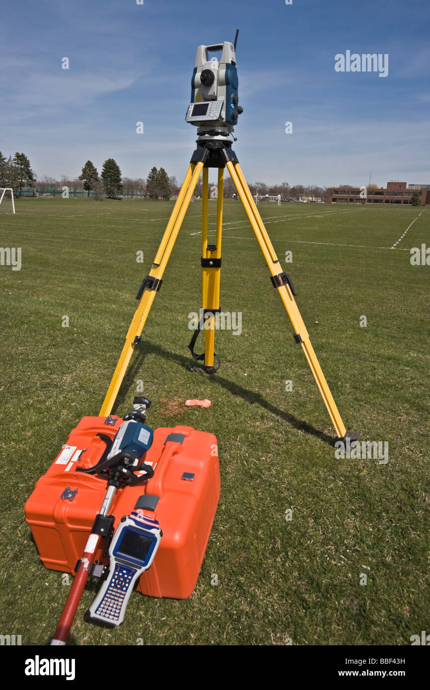 Robotic station ready for work Stock Photo - Alamy