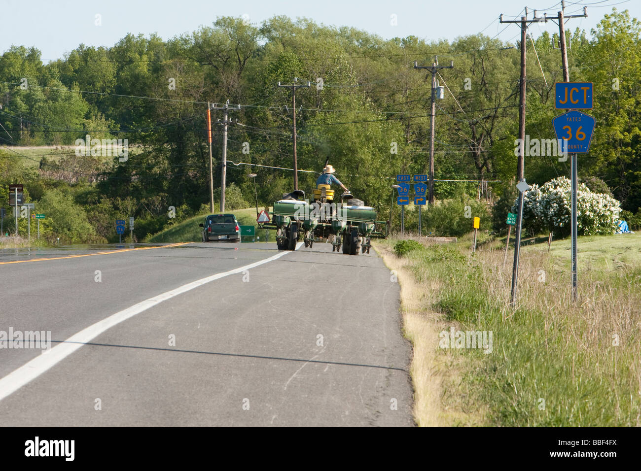 Tractor route hi-res stock photography and images - Alamy