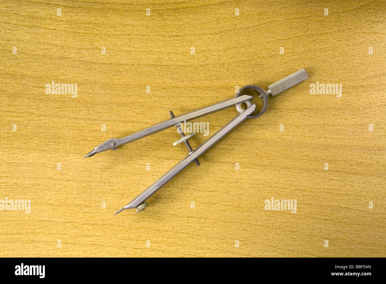 Compass for drawing Stock Photo - Alamy