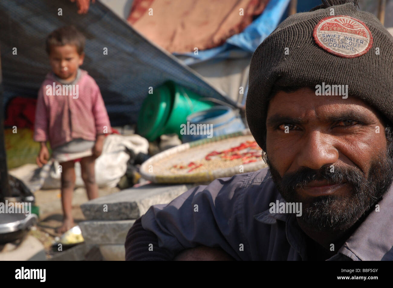 Portrait of Nepalese man in Kathmandu, NEPAL Stock Photo - Alamy