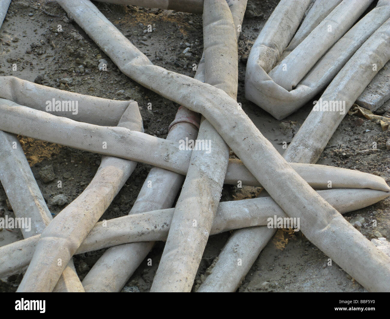 close up detail of long water pipe tube on floor Stock Photo - Alamy