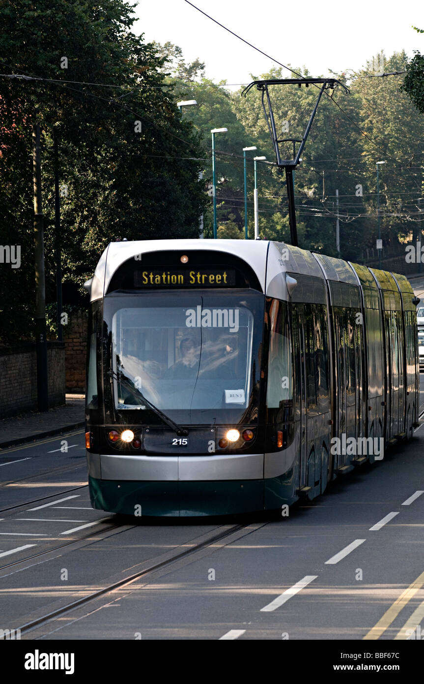 Metropolitan nottingham tram hi-res stock photography and images - Alamy