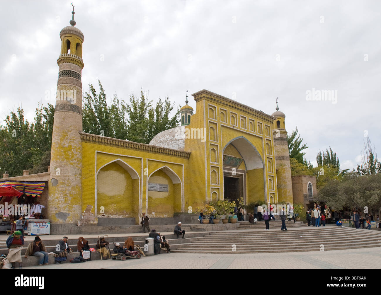 Id Kah Mosque, Kashgar, Xinjiang Uigur Autonomous Region, China Stock ...