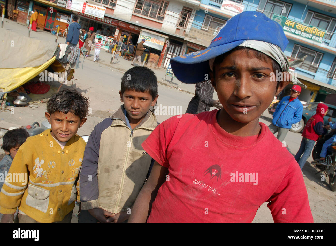 Poor Kids Begging High Resolution Stock Photography and Images - Alamy