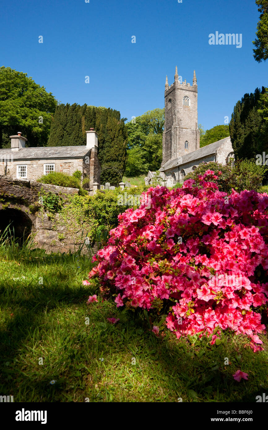 Altarnun Church in Spring, Cornwall Stock Photo - Alamy