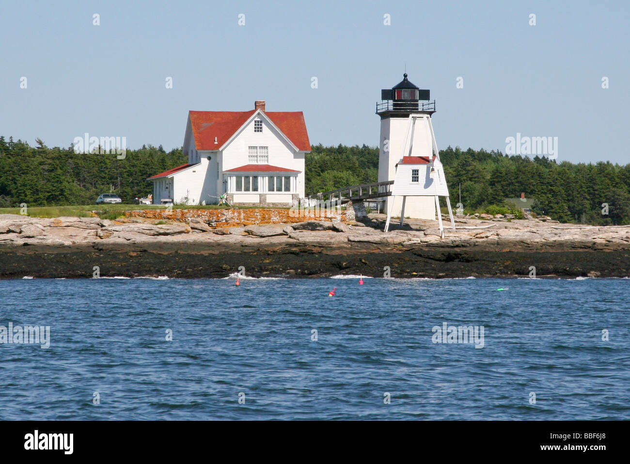 Hendricks head lighthouse hi-res stock photography and images - Alamy