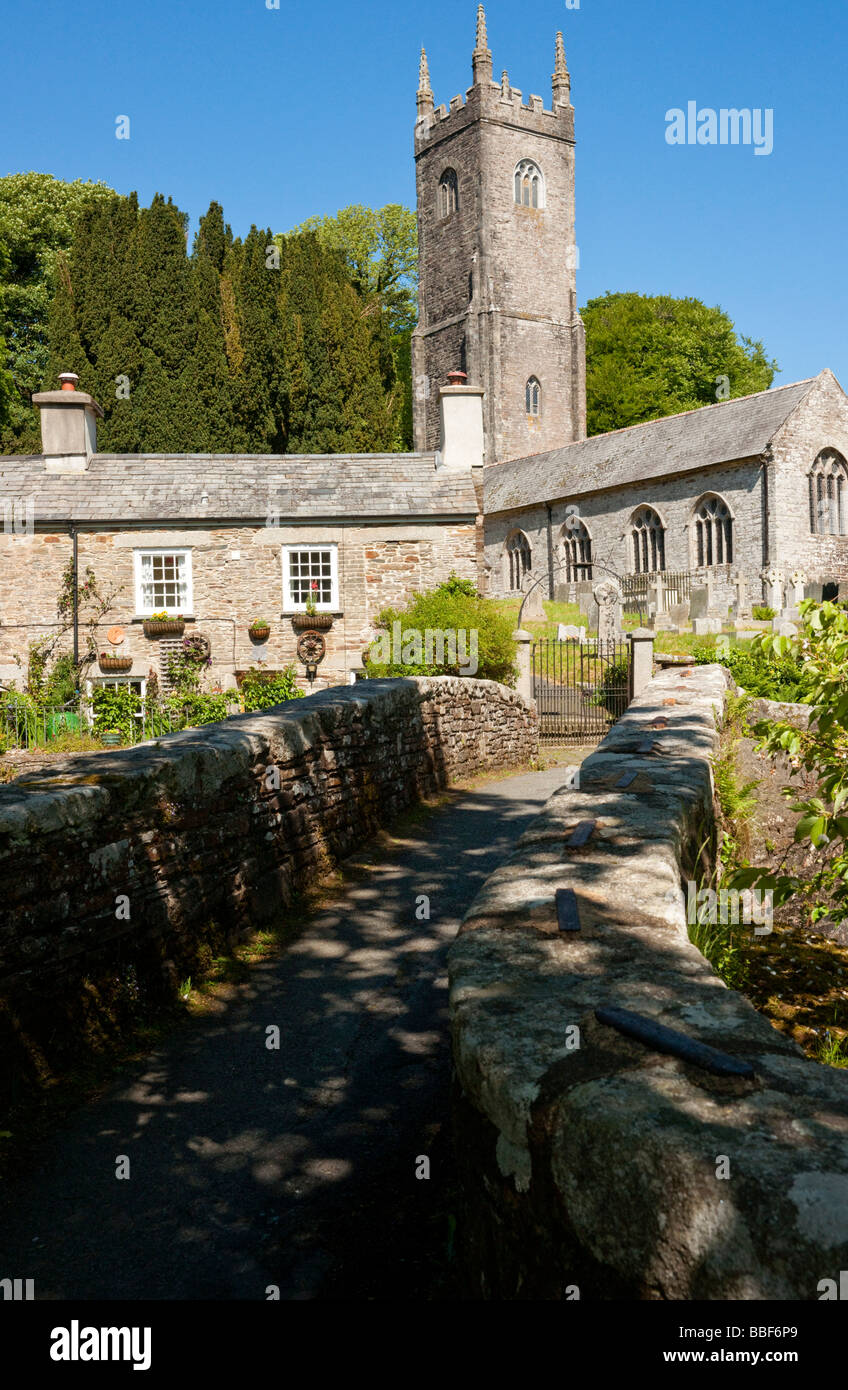 Altarnun Church in Spring, Cornwall Stock Photo - Alamy