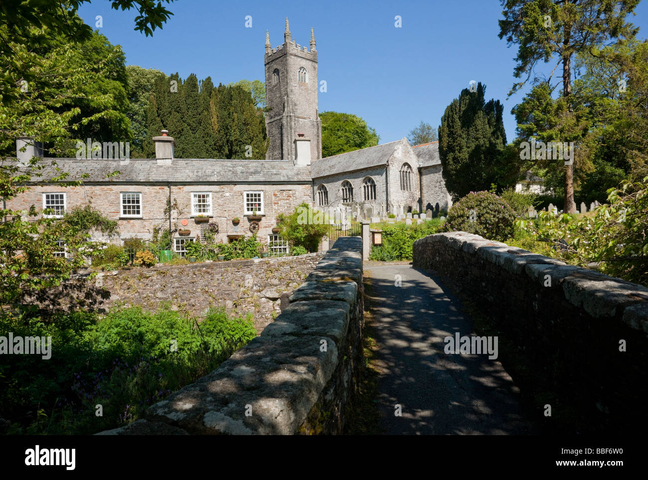 Altarnun Church in Spring, Cornwall Stock Photo - Alamy