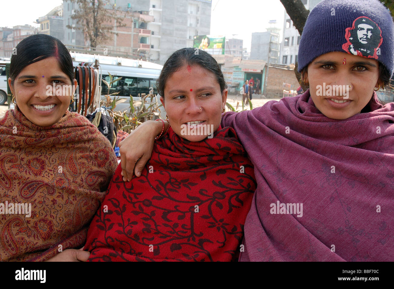 Nepalese women in Kathmandu, NEPAL Stock Photo - Alamy