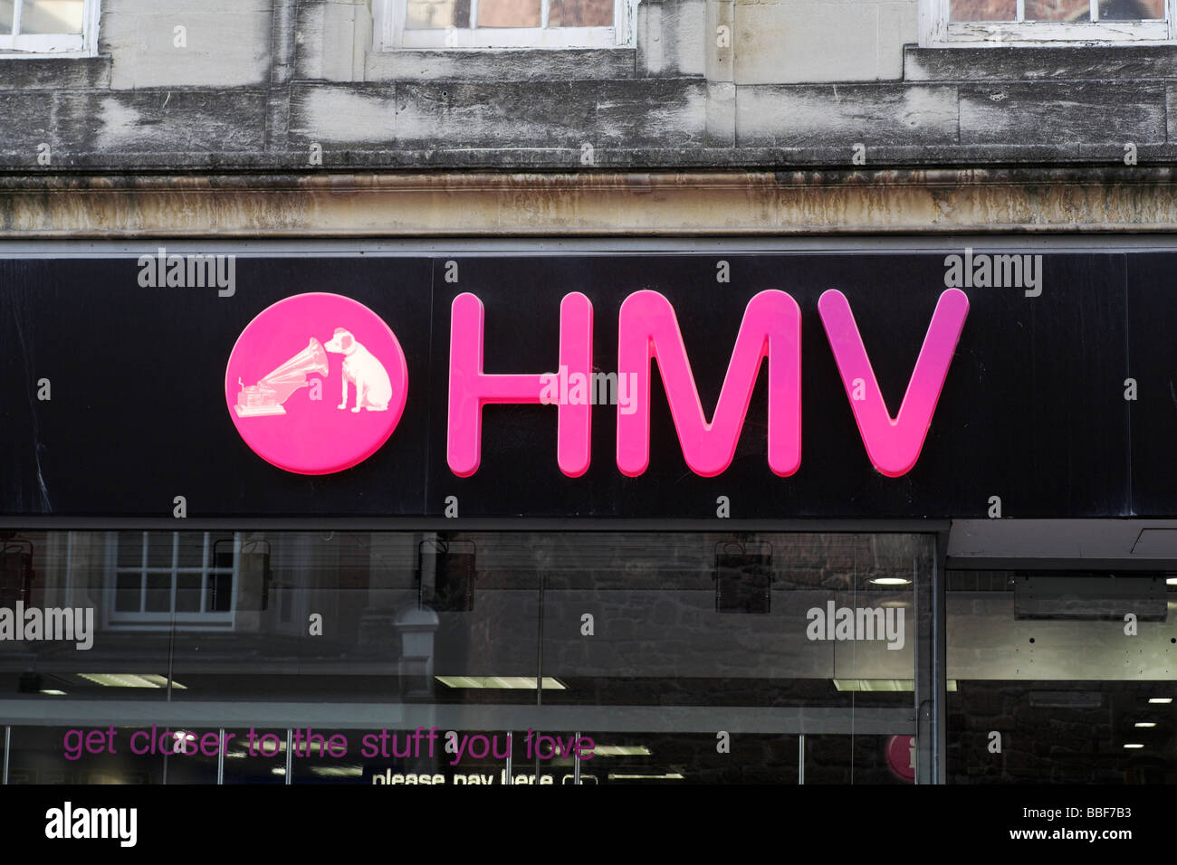 HMV store Exeter High St UK Stock Photo - Alamy