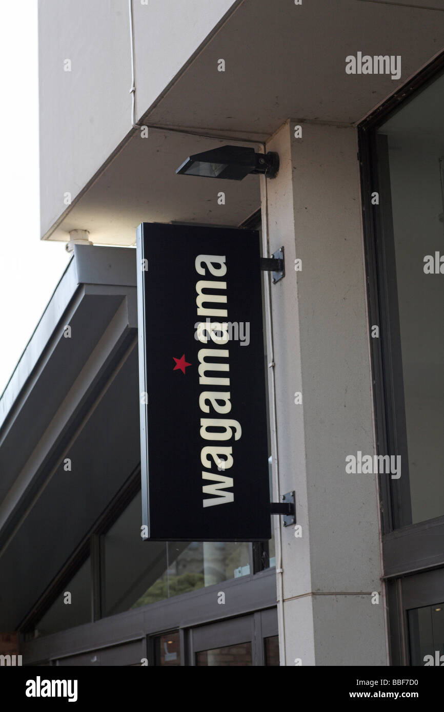 Wagamama logo hi-res stock photography and images - Alamy