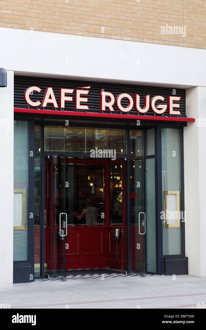 Cafe Rouge french restaurant chain in new Princesshay shopping ...