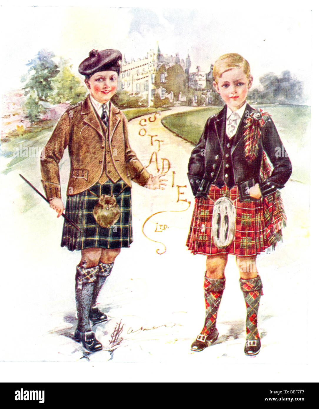 Children scott Cut Out Stock Images & Pictures - Alamy
