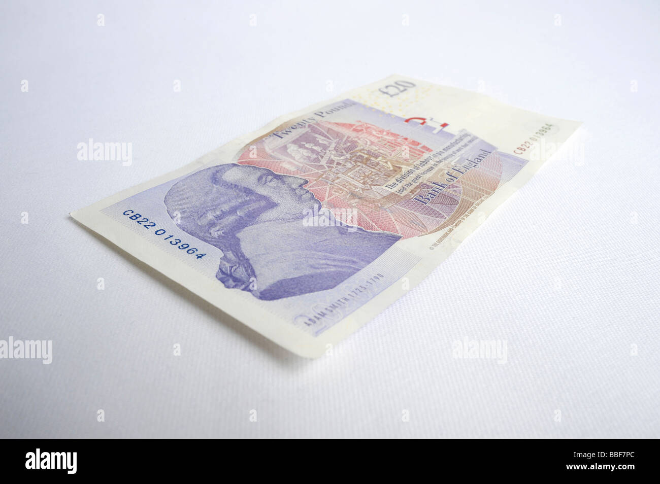 Twenty pounds banknote hi-res stock photography and images - Alamy