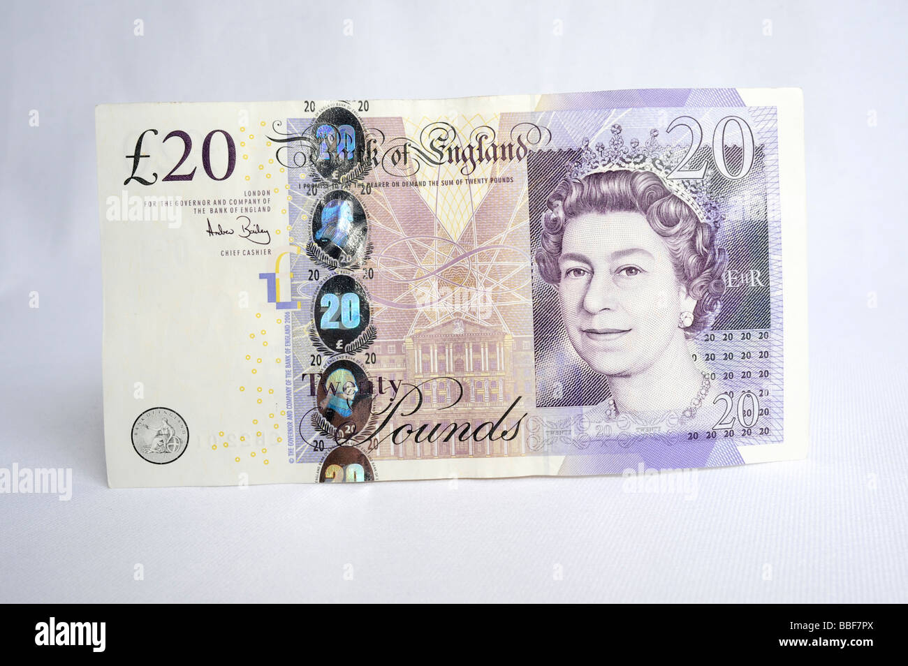 Twenty pounds banknote hi-res stock photography and images - Alamy