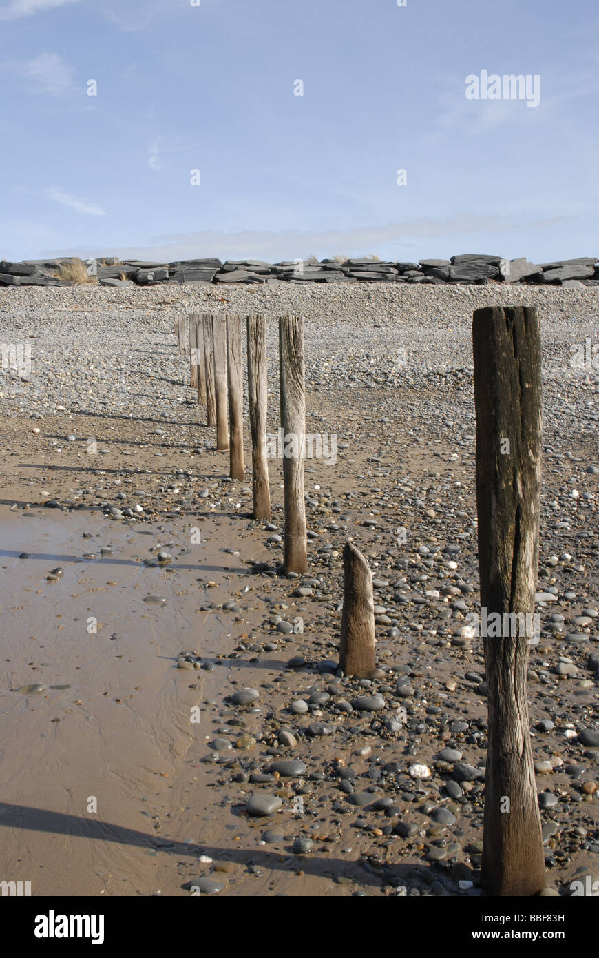Towyn beach wales hi-res stock photography and images - Alamy