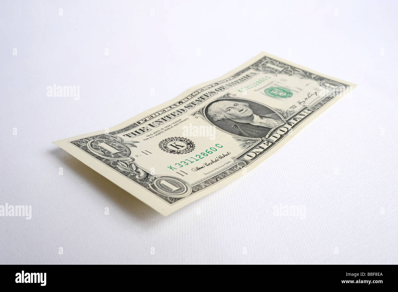 One Dollar Banknote Stock Photo - Alamy