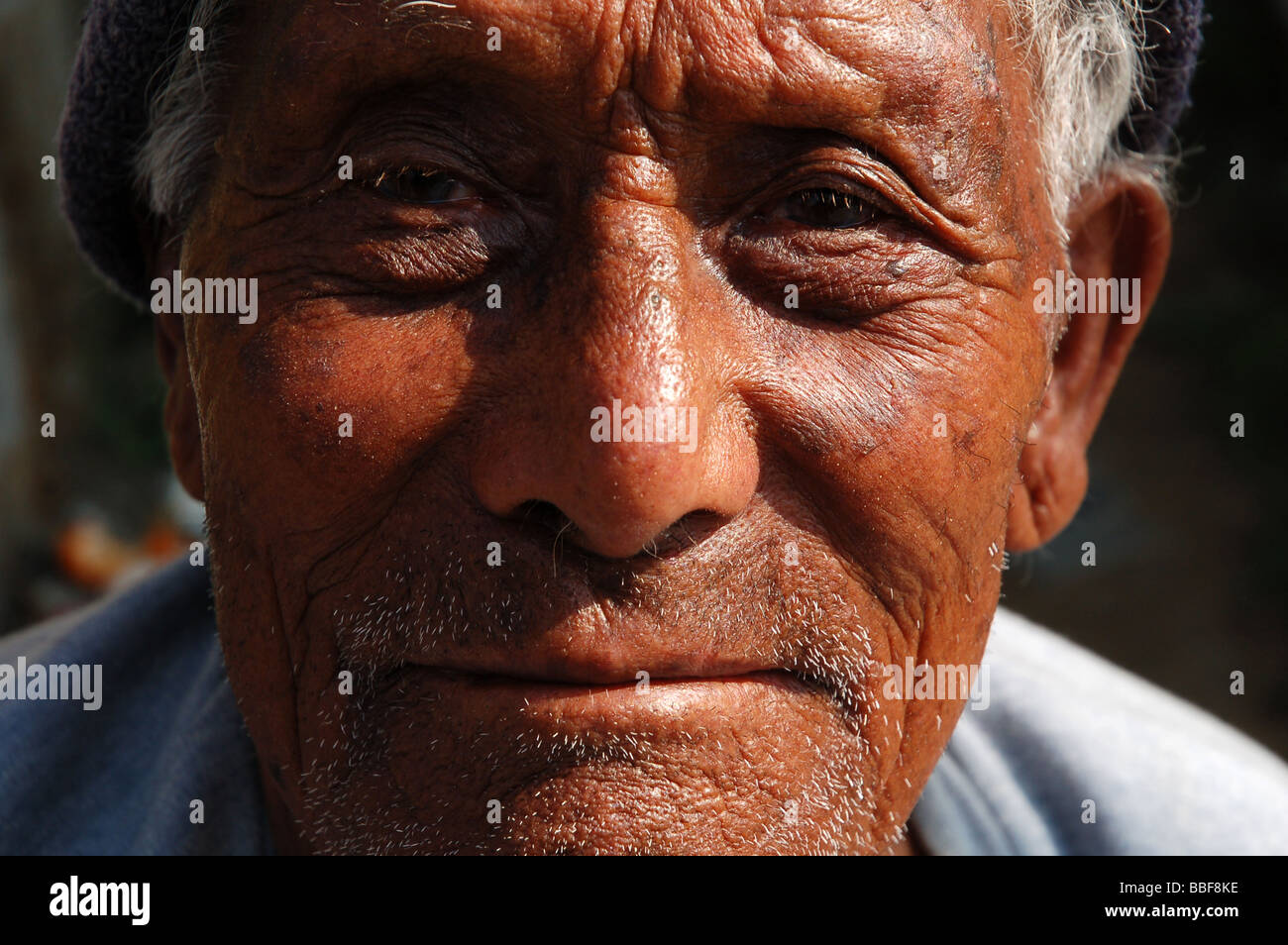 Portrait of Nepalese man in Kathmandu, NEPAL Stock Photo - Alamy