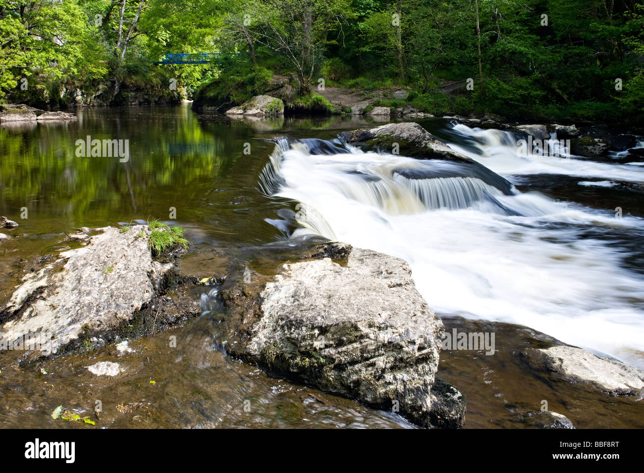 Phillips Weir River Roe County Londonderry Northern Ireland Stock Photo ...