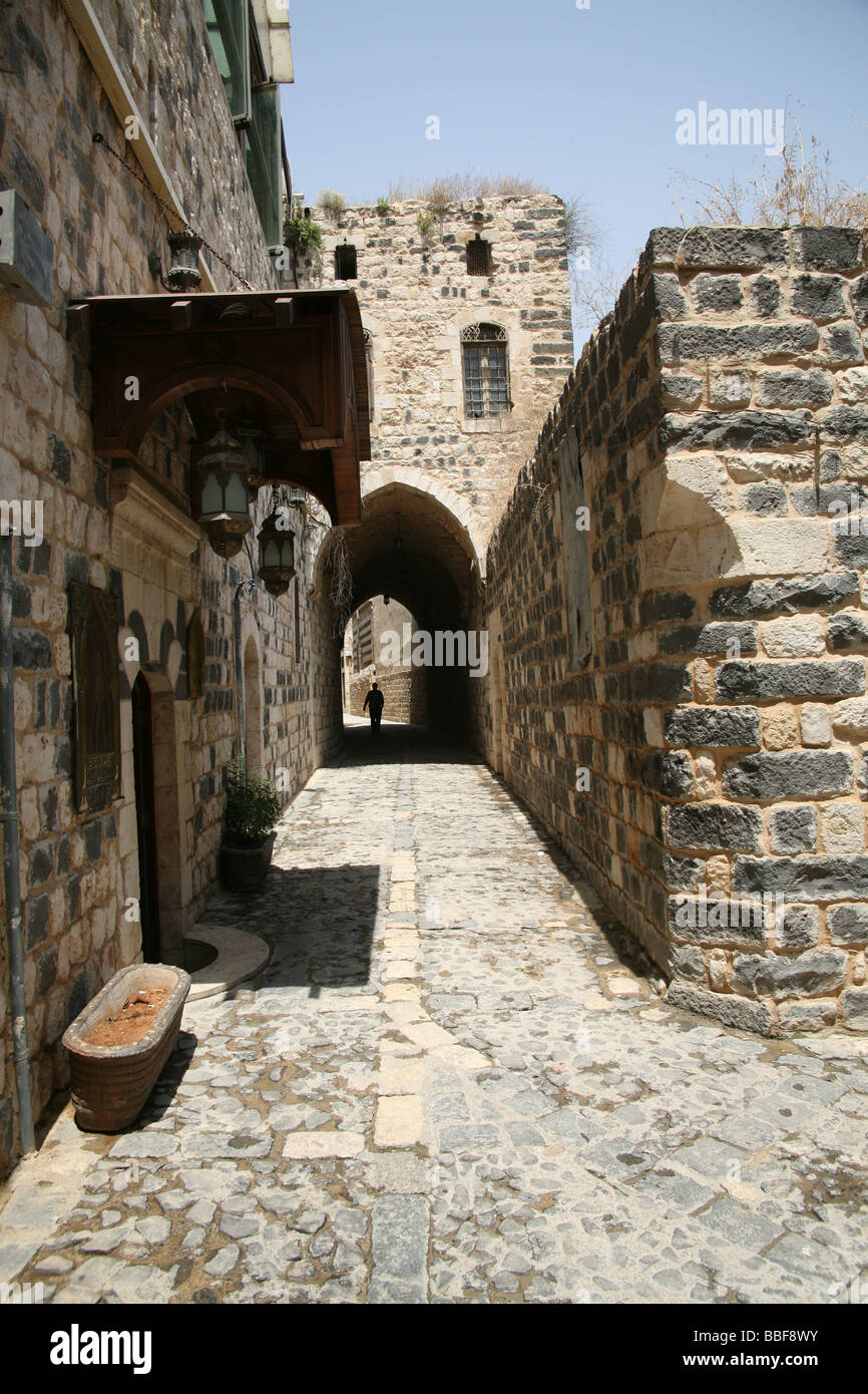 Old town one of the most charming parts of Hama Stock Photo - Alamy