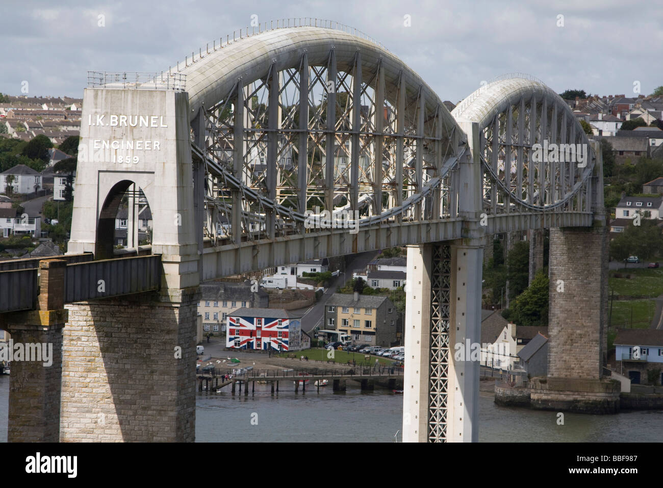 Royal Albert Rail Bridge designed Isambard Kingdom Brunel Cornwall ...