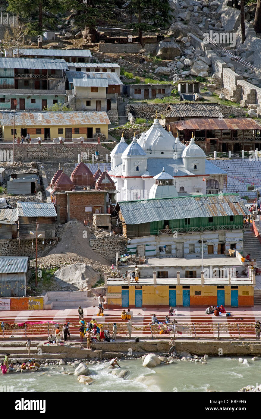 Ganga temple gangotri hi-res stock photography and images - Alamy