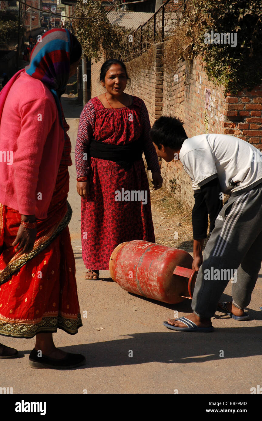 Nepalese people in Kathmandu, NEPAL Stock Photo - Alamy