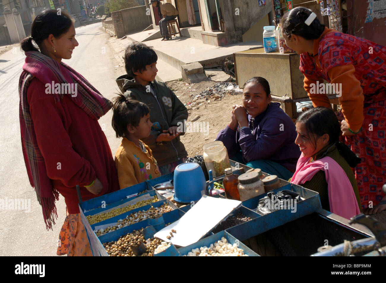 Nepalese people in Kathmandu, NEPAL Stock Photo - Alamy