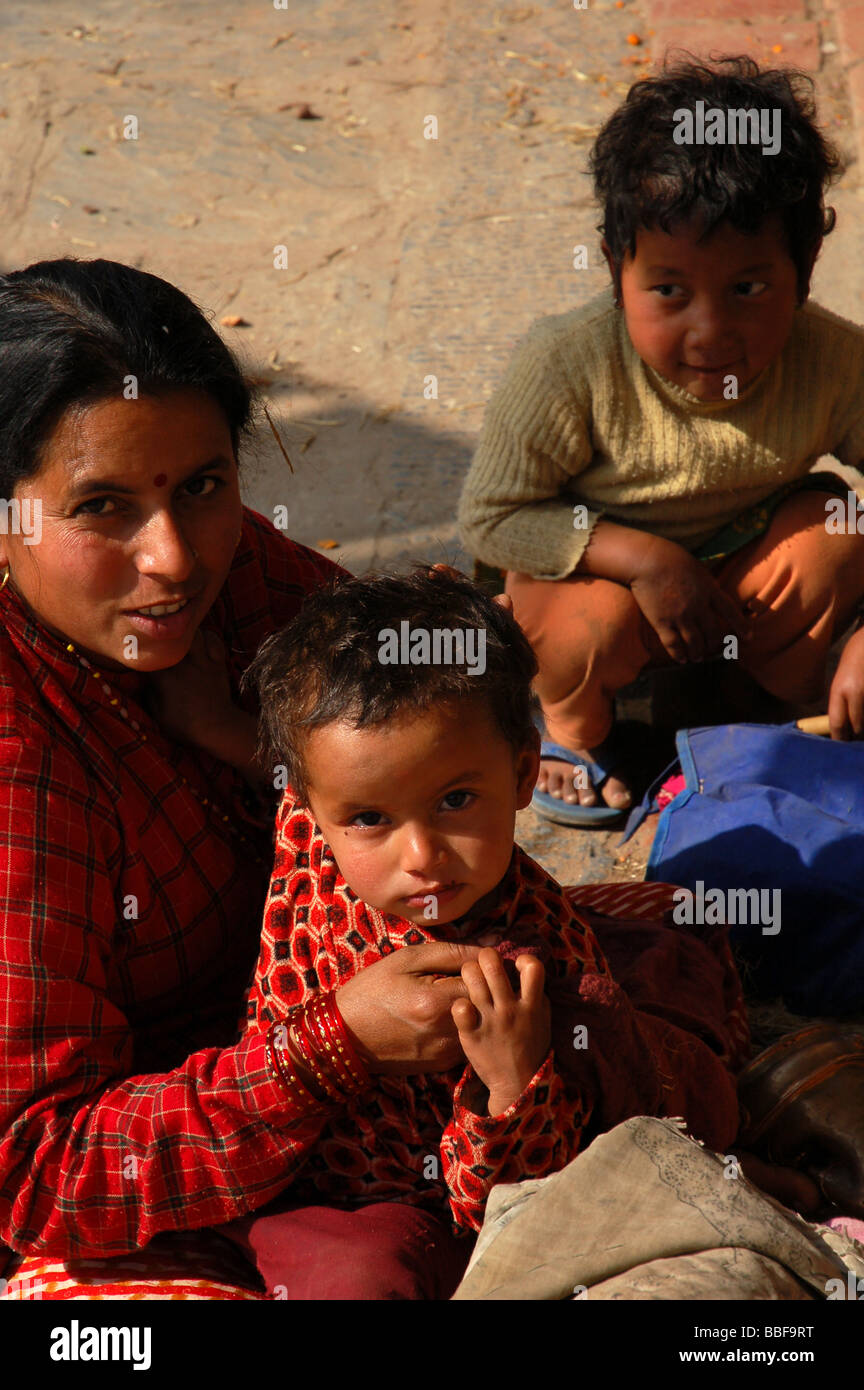 Nepalese people in Kathmandu, NEPAL Stock Photo - Alamy