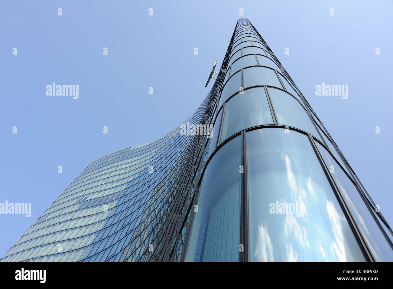 Modern Building infront of blue sky Stock Photo - Alamy
