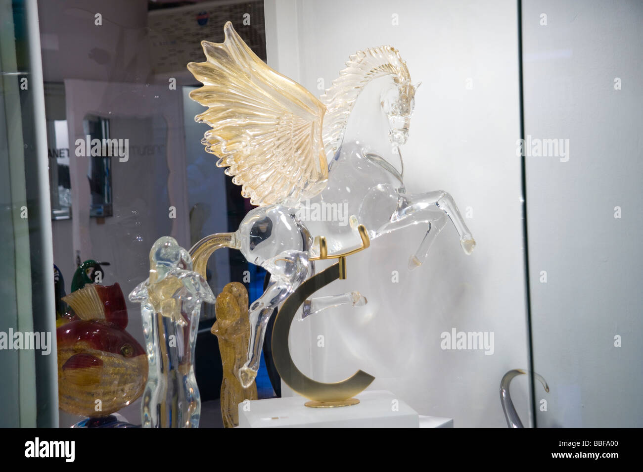 Venice, murano glass art Stock Photo - Alamy