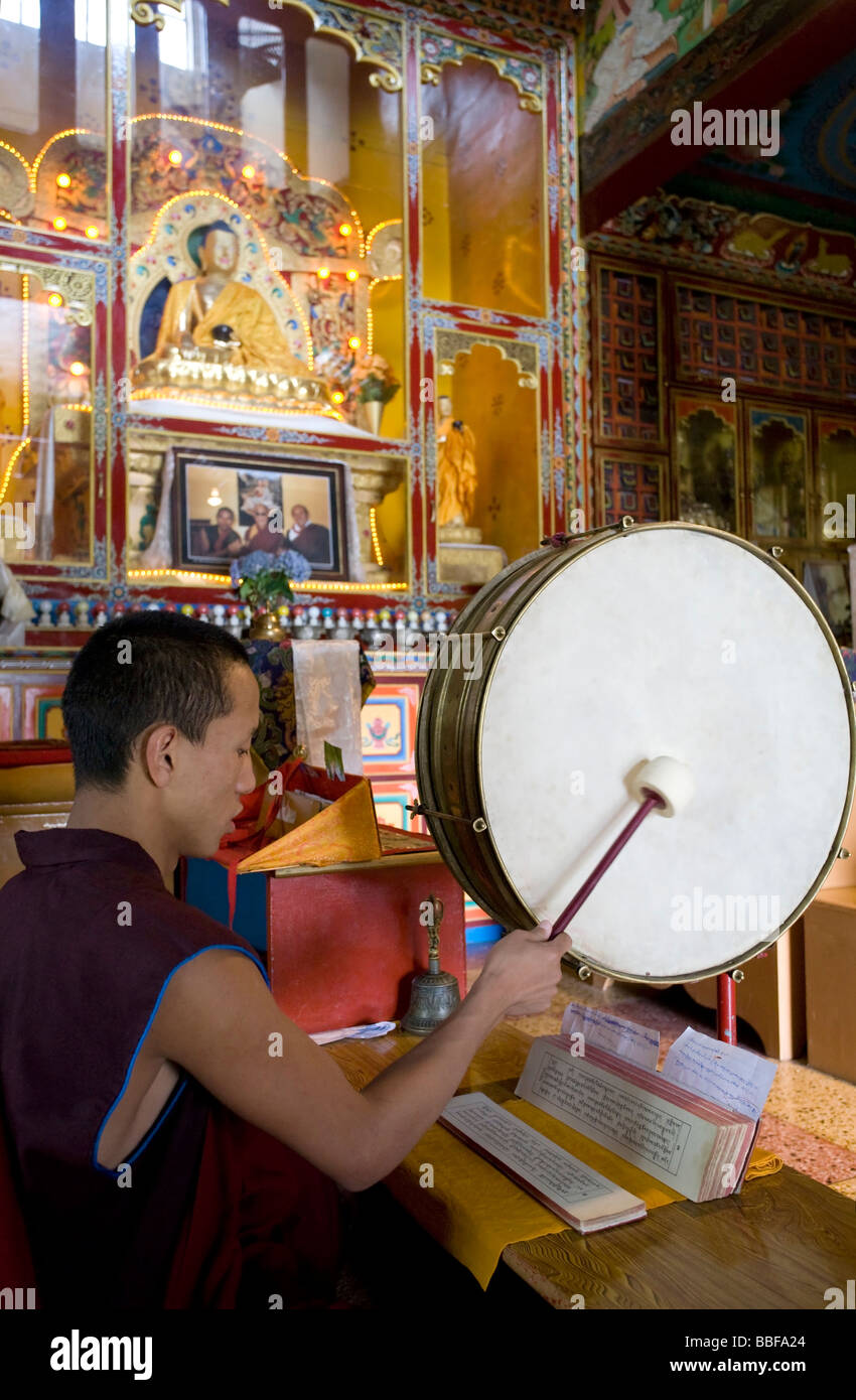 Tibetan drum hi-res stock photography and images - Alamy