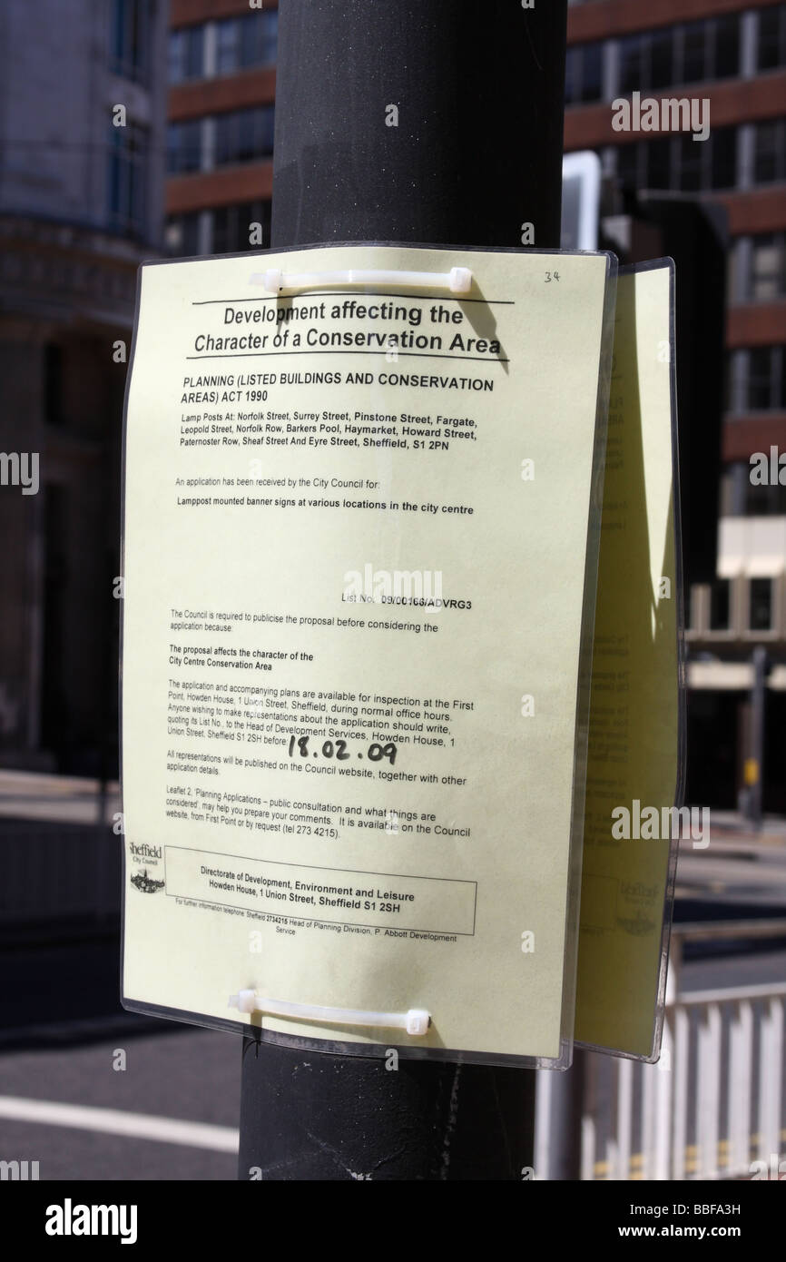 Planning notice sign High Resolution Stock Photography and Images - Alamy