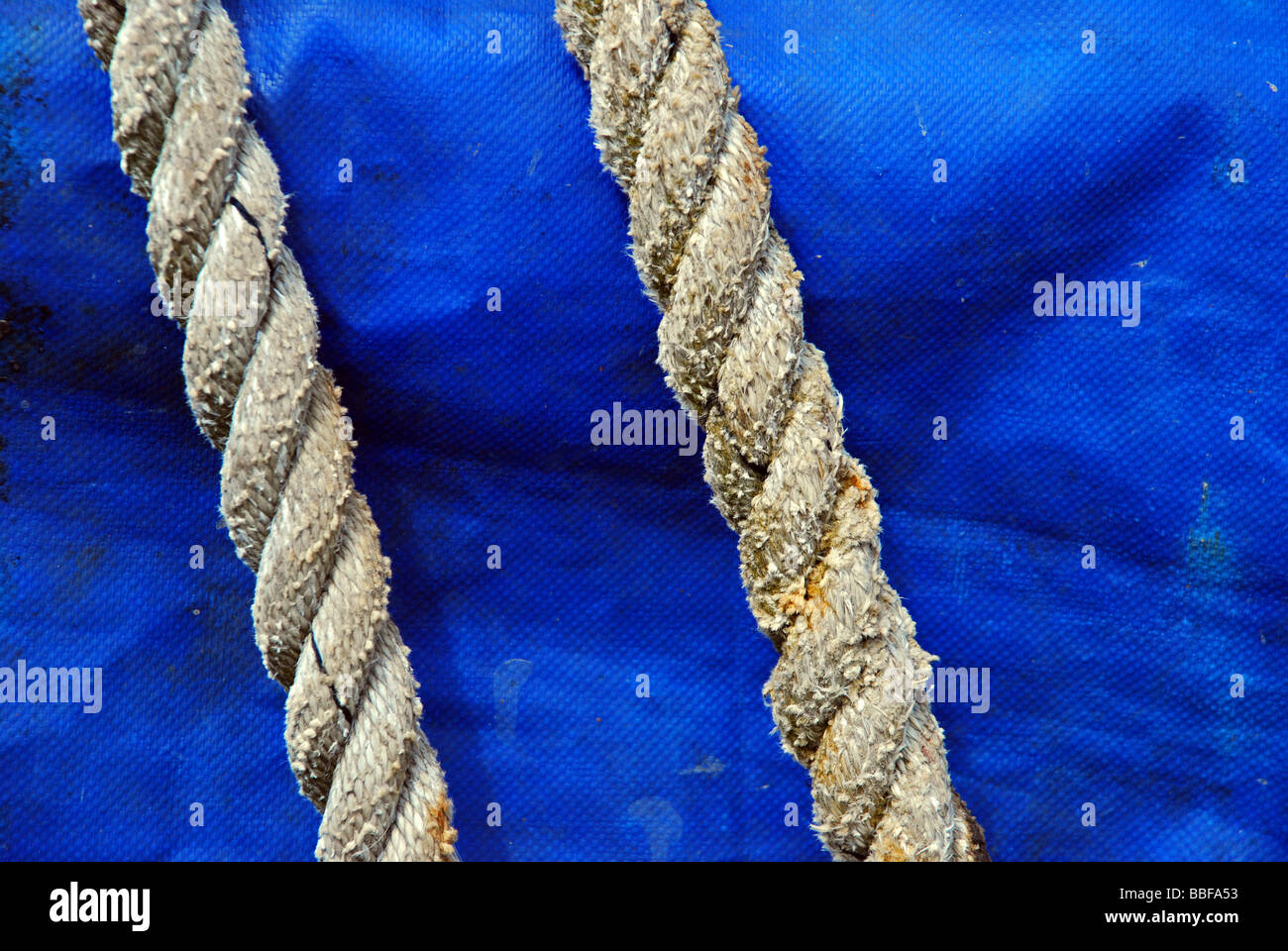 Tarpaulin blue hi-res stock photography and images - Alamy